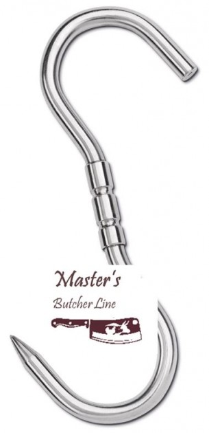 Svingbar S-krok, 220x9mm - Rustfritt stål | Homesmoker - Bredt utvalg ...